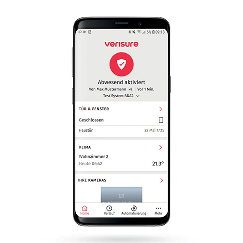 Ihr Angebot für eine Alarmanlage | Verisure