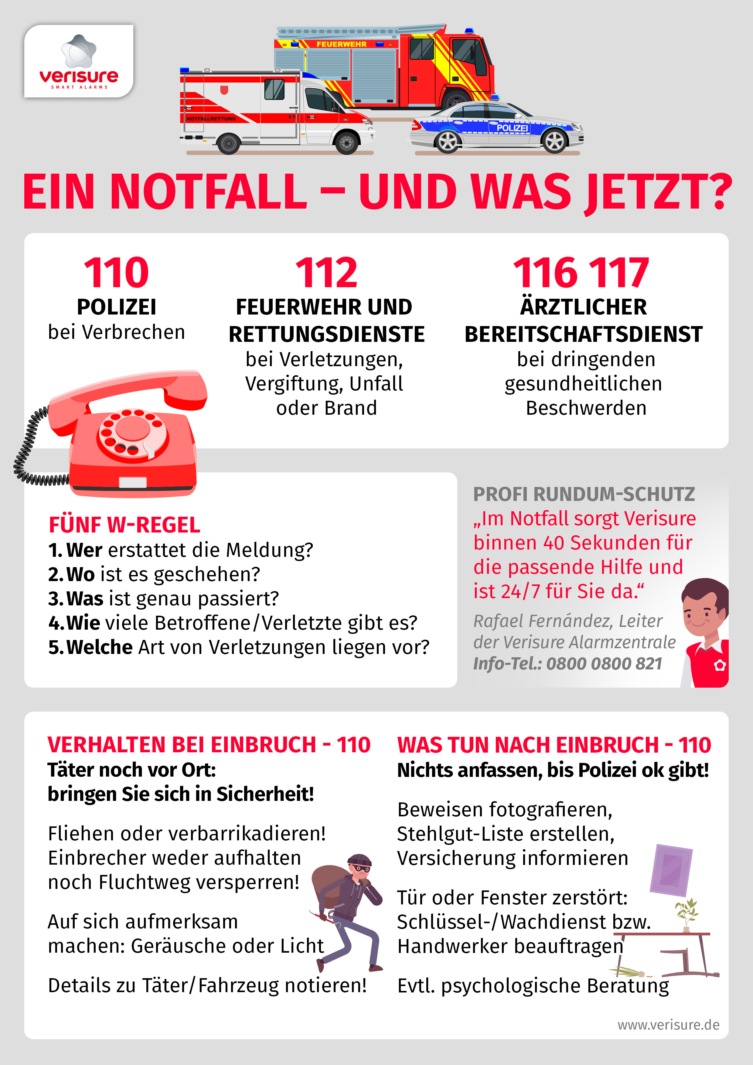 Einbrecher im Haus: Was tun im Notfall bei Einbruch? Einbrecher im Haus: Was tun im Notfall bei Einbruch?